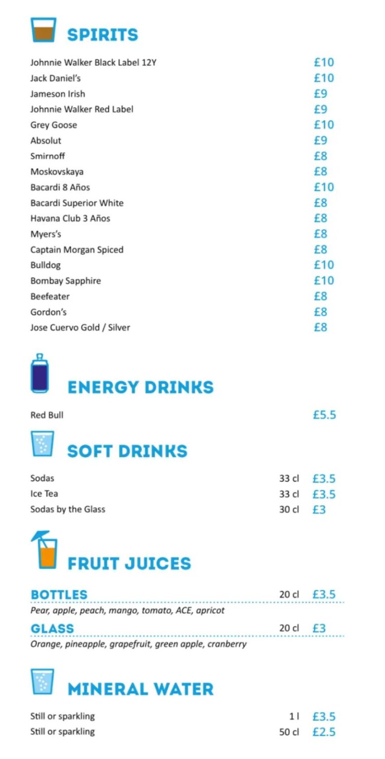 Don't Buy an MSC Drinks Package Until You've Seen These Menus